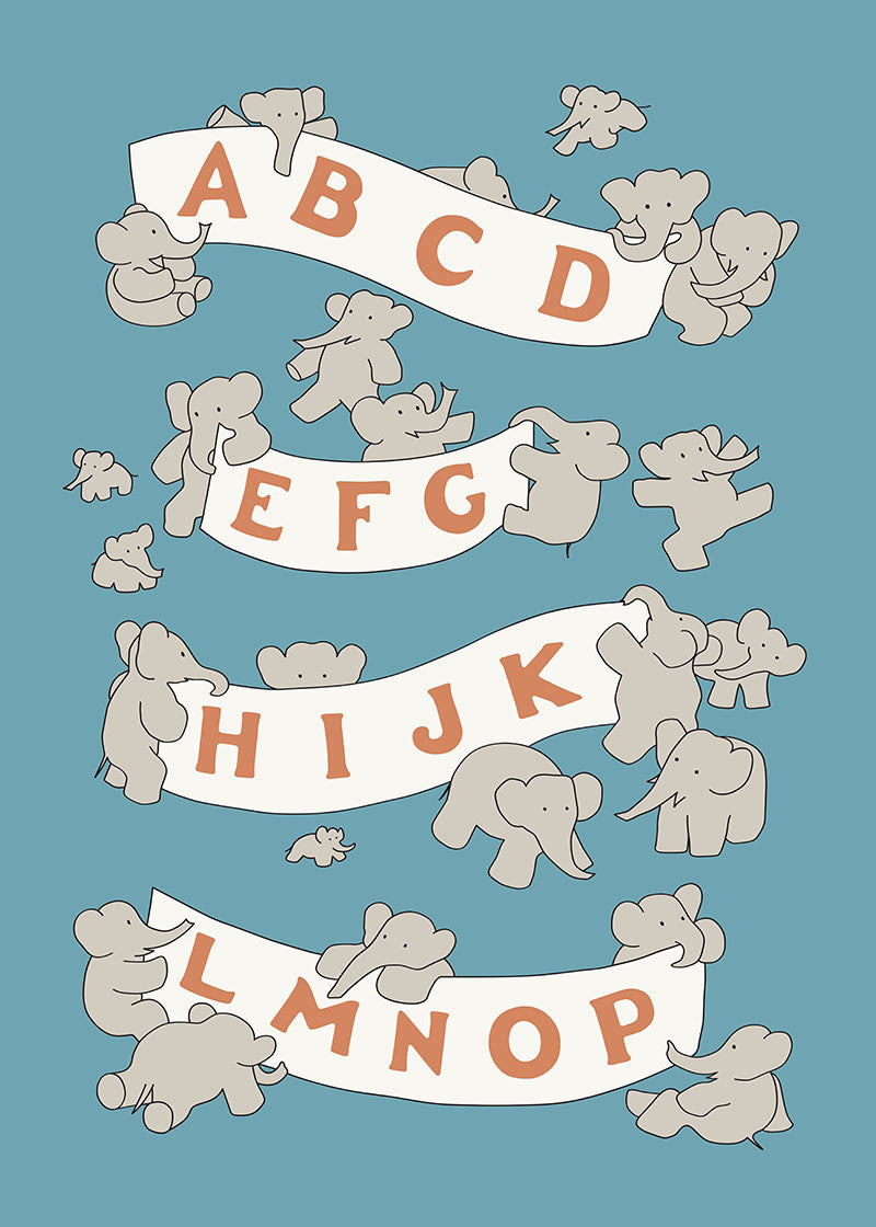 Babar Alphabet I – Det Blaa Kartel