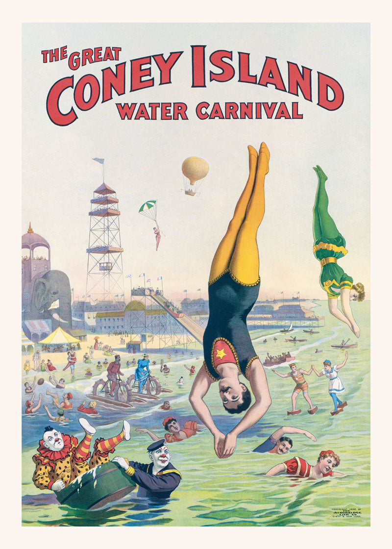 The Great Coney Island Water Carnival – Det Blaa Kartel