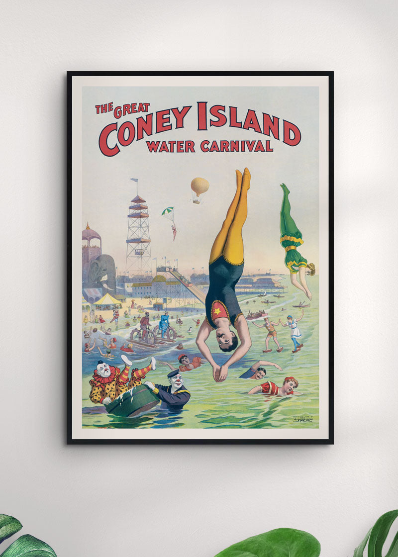 The Great Coney Island Water Carnival – Det Blaa Kartel
